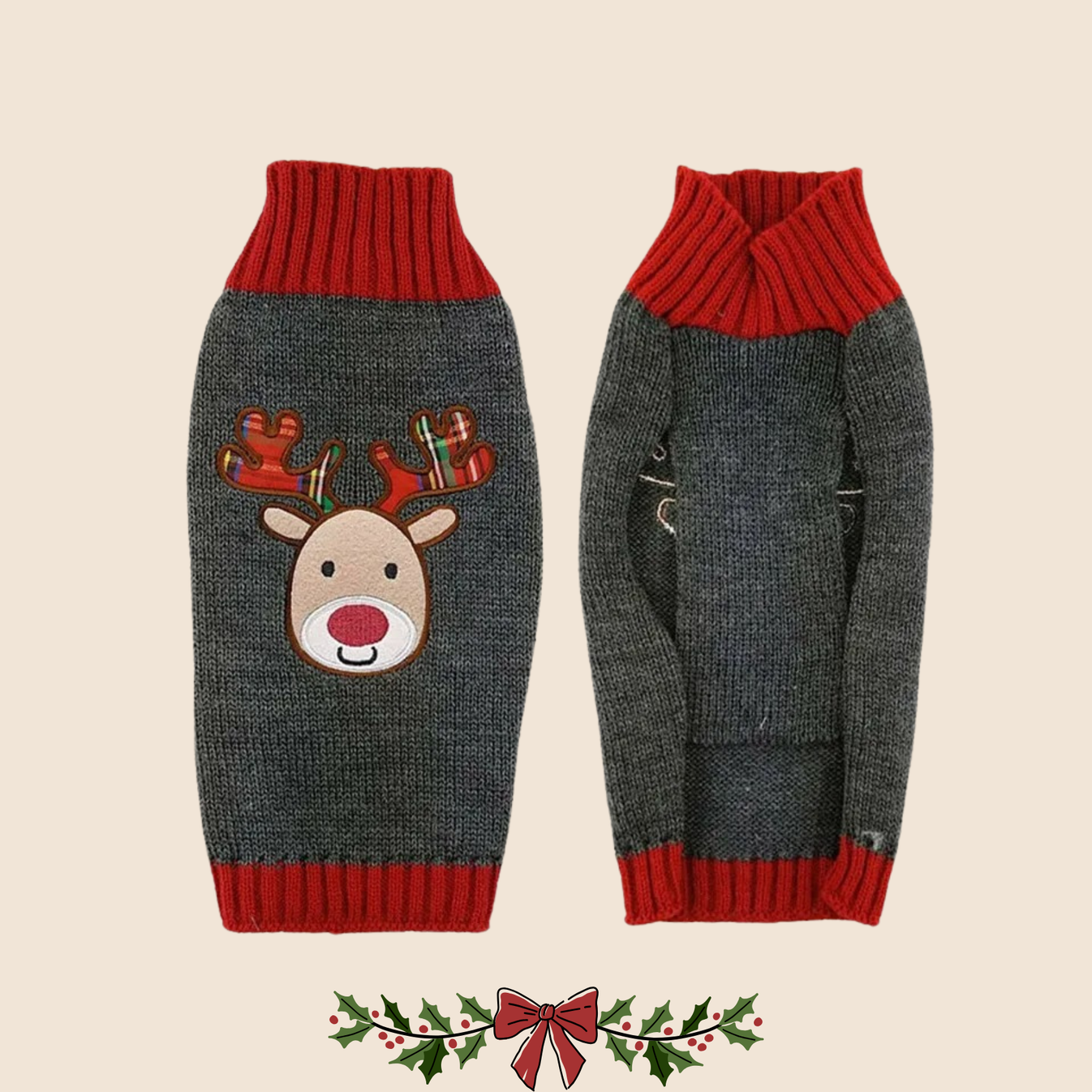 Cozy Pawlidays Sweater 🐶 ️ – Buddy's Pet